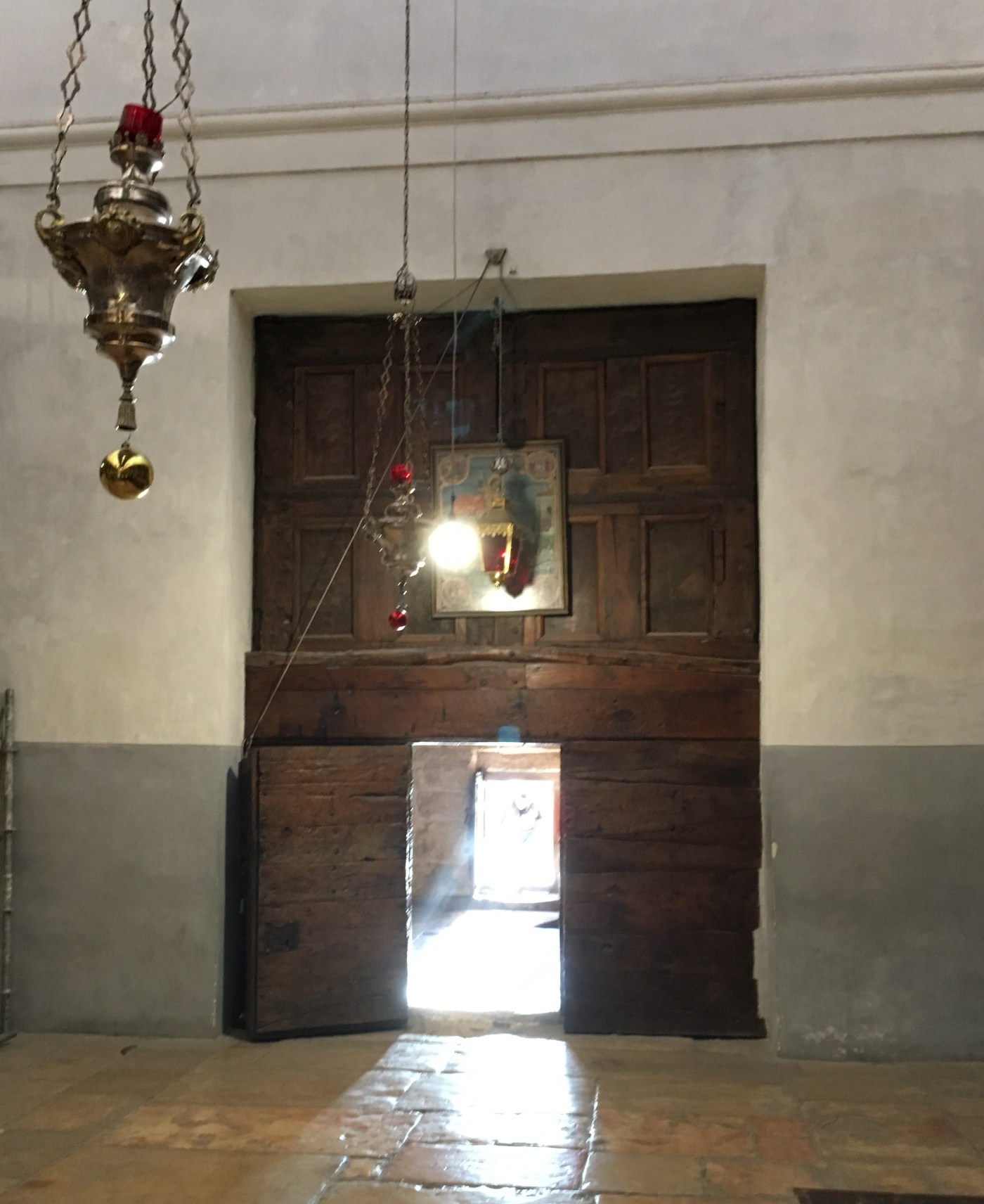 The small door of the “little town of Bethlehem”